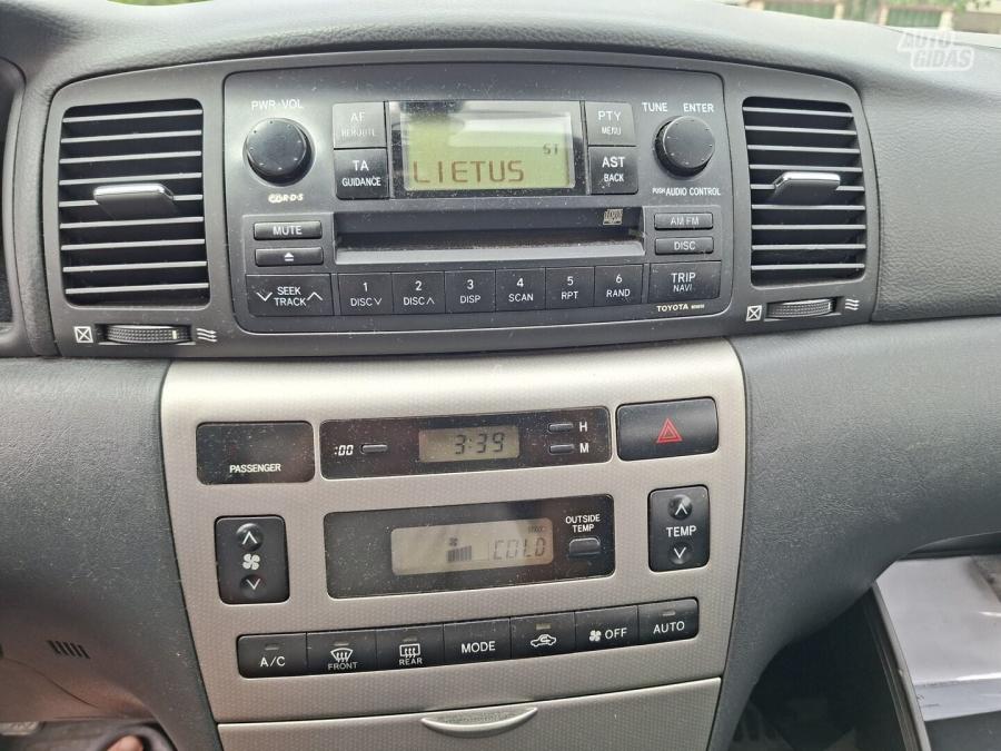 Toyota Corolla 2005 in Kretinga, with an engine capacity of 2.00 L and mileage of 259 thousand km for 1950 €, photo 6 on AUTOMOTO.COM.LV