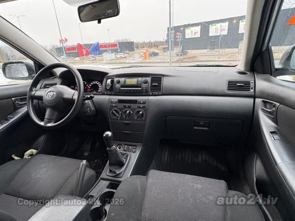 Toyota Corolla 2006 in Rapla, with an engine capacity of 1.40 L and mileage of 206 thousand km for 1200 €, photo 11 on AUTOMOTO.COM.LV