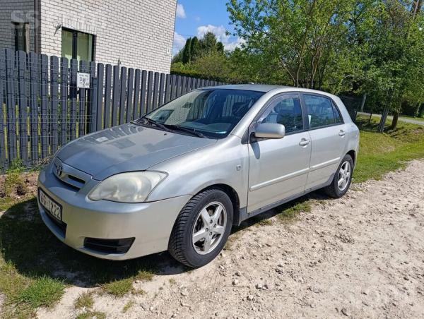 Toyota Corolla 2006 Rīga, ar dzinēja tilpumu 1.40 L un nobraukumu 292 tūkst. km par 1800 €, foto 1 vietnē AUTOMOTO.COM.LV