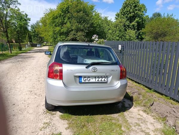 Toyota Corolla 2006 Rīga, ar dzinēja tilpumu 1.40 L un nobraukumu 292 tūkst. km par 1800 €, foto 2 vietnē AUTOMOTO.COM.LV