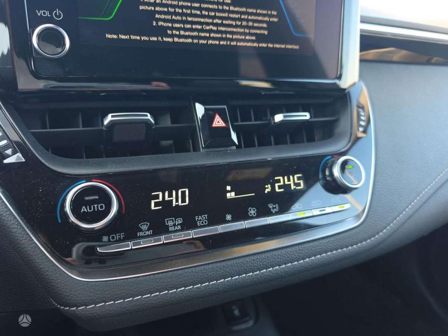 Toyota Corolla 2022 in Klaipeda, with an engine capacity of 1.80 L and mileage of 61 thousand km for 18991 €, photo 23 on AUTOMOTO.COM.LV