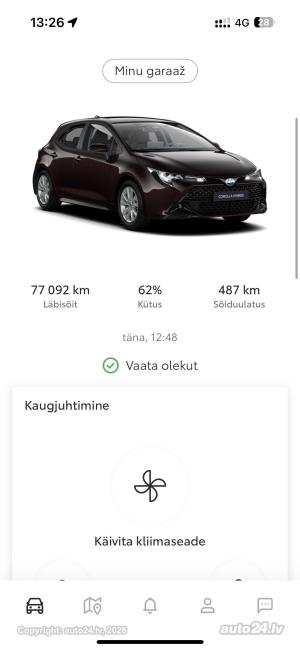 Тойота Королла 2023 в Таллин, объемом двигателя 1.80 л и пробегом 77 тыс. км за 19800 €, фото 23 на AUTOMOTO.COM.LV