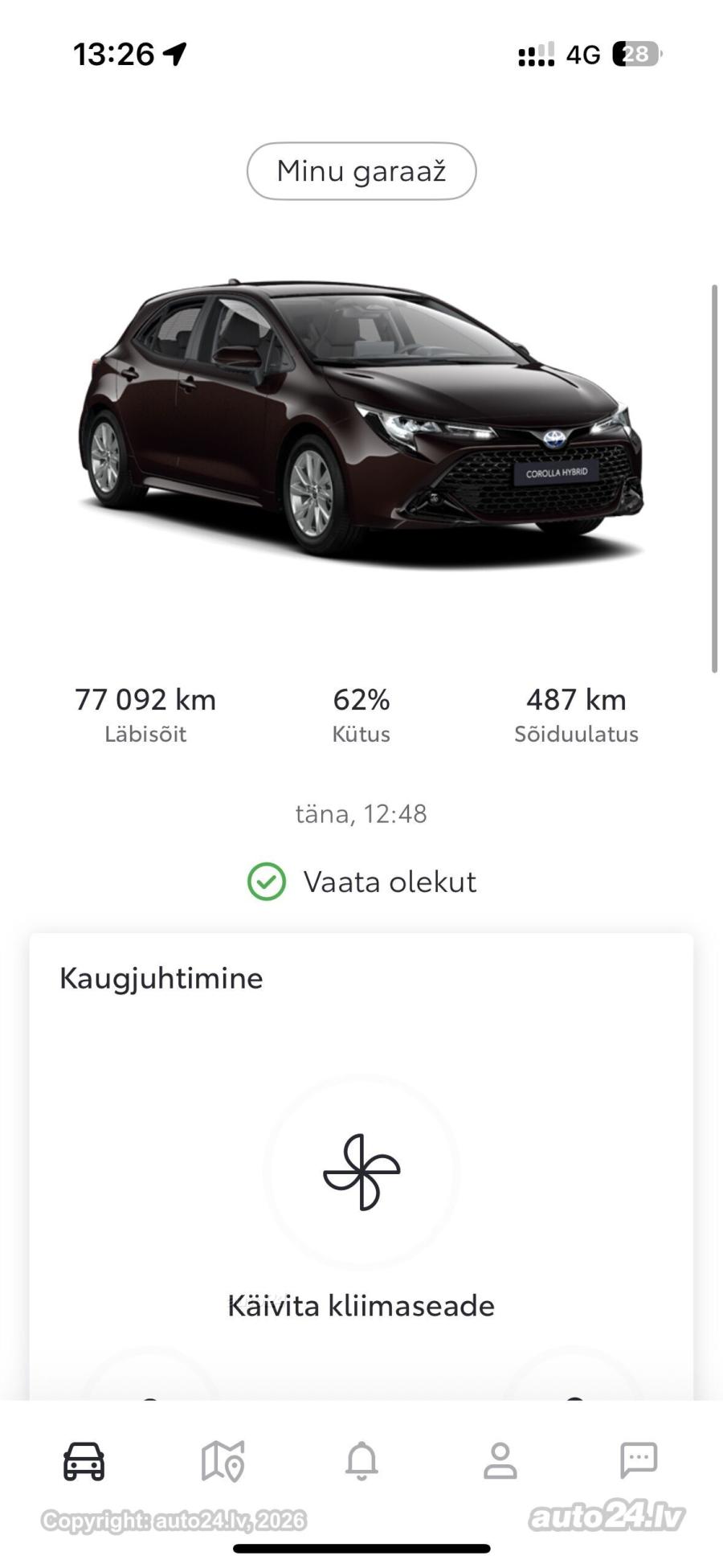 Тойота Королла 2023 в Таллин, объемом двигателя 1.80 л и пробегом 77 тыс. км за 19800 €, фото 23 на AUTOMOTO.COM.LV