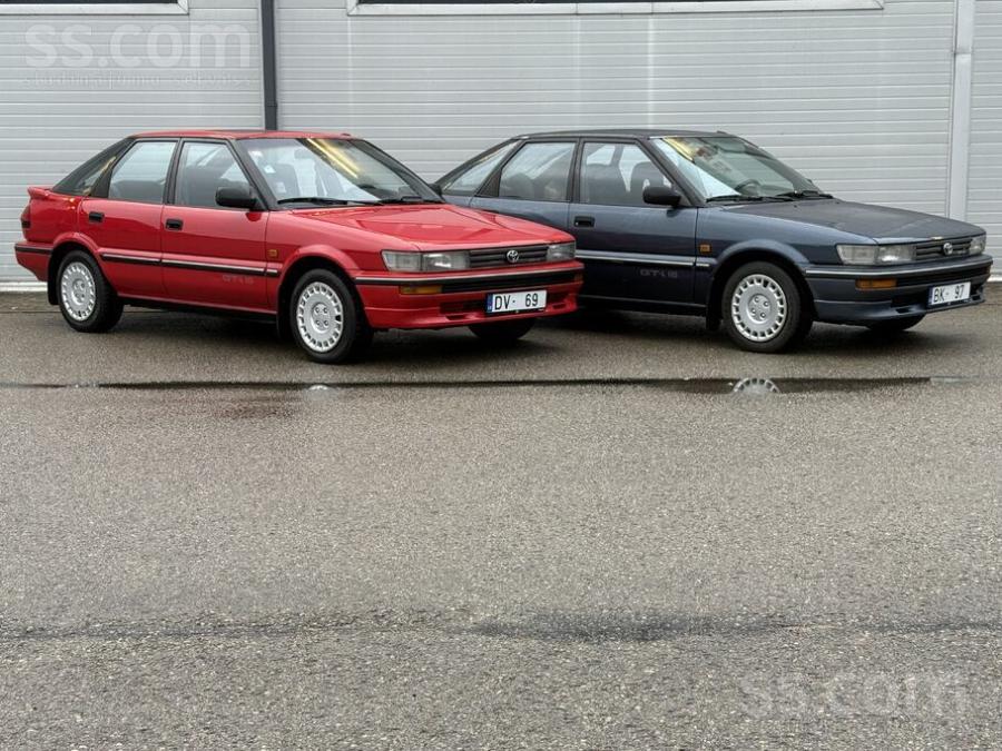 Red Toyota Corolla 1991 in Riga, with an engine capacity of 1.60 L and mileage of 180 thousand km for 9990 €, photo 20 on AUTOMOTO.COM.LV