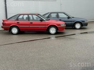 Red Toyota Corolla 1991 in Riga, with an engine capacity of 1.60 L and mileage of 180 thousand km for 9990 €, photo 21 on AUTOMOTO.COM.LV