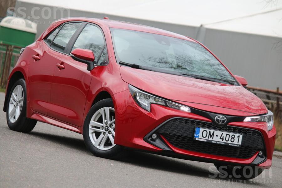 Sarkans Toyota Corolla 2019 Rīga, ar dzinēja tilpumu 1.20 L un nobraukumu 0 tūkst. km par 13290 €, foto 4 vietnē AUTOMOTO.COM.LV
