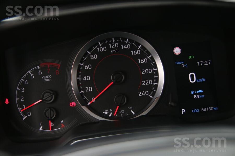 Sarkans Toyota Corolla 2019 Rīga, ar dzinēja tilpumu 1.20 L un nobraukumu 0 tūkst. km par 13290 €, foto 21 vietnē AUTOMOTO.COM.LV