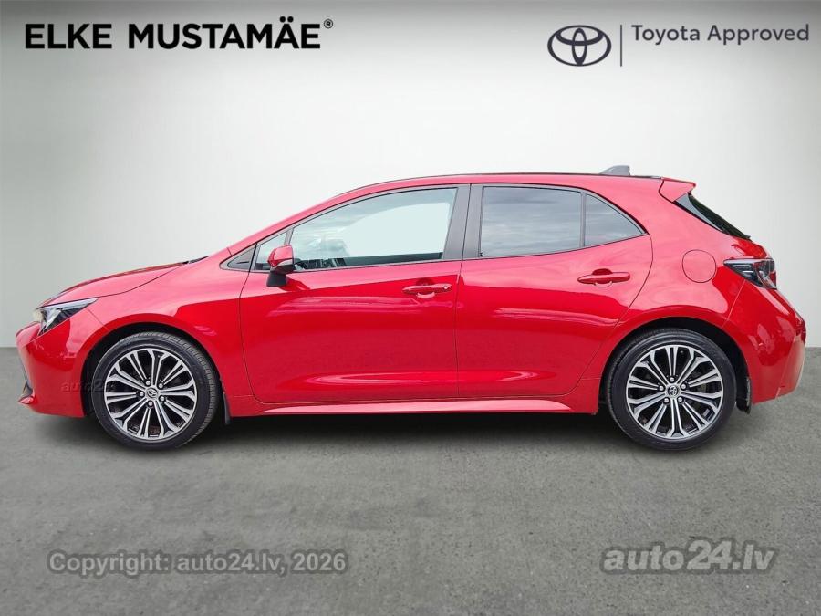 Red Toyota Corolla 2019 in Tallinn, with an engine capacity of 1.20 L and mileage of 64 thousand km for 16995 €, photo 4 on AUTOMOTO.COM.LV