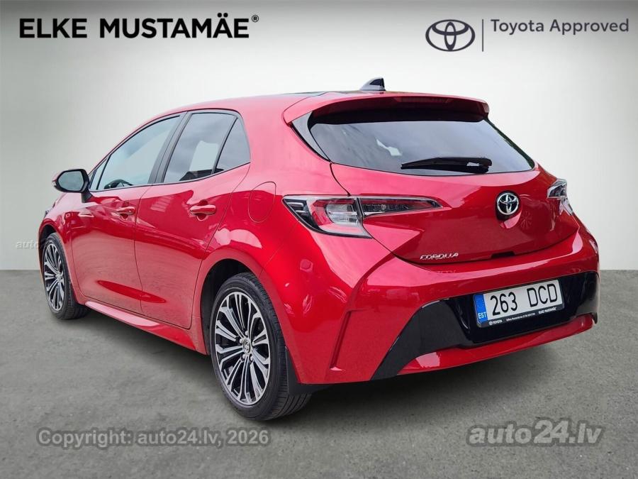 Red Toyota Corolla 2019 in Tallinn, with an engine capacity of 1.20 L and mileage of 64 thousand km for 16995 €, photo 18 on AUTOMOTO.COM.LV