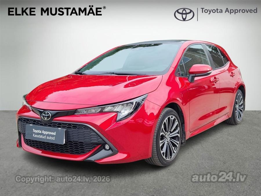 Red Toyota Corolla 2019 in Tallinn, with an engine capacity of 1.20 L and mileage of 64 thousand km for 16995 €, photo 19 on AUTOMOTO.COM.LV