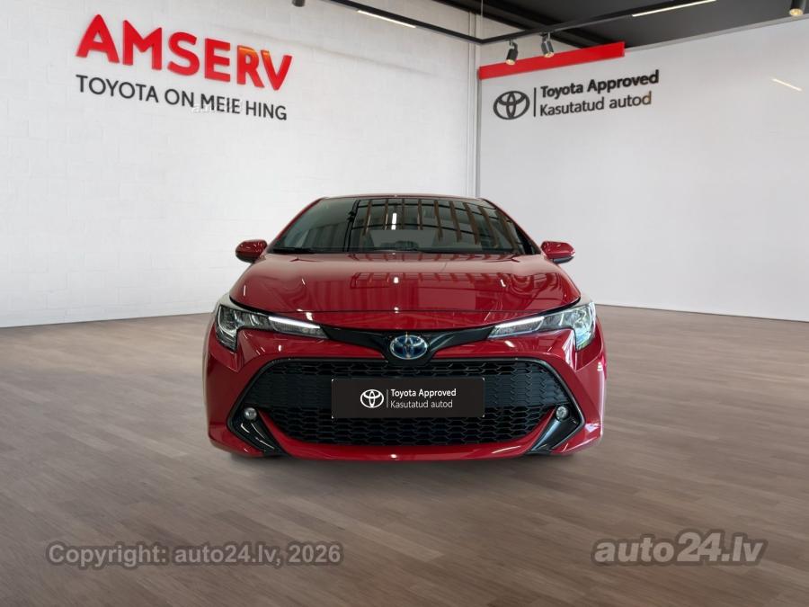 Red Toyota Corolla 2019 in Parnu, with an engine capacity of 1.80 L and mileage of 36 thousand km for 18500 €, photo 6 on AUTOMOTO.COM.LV