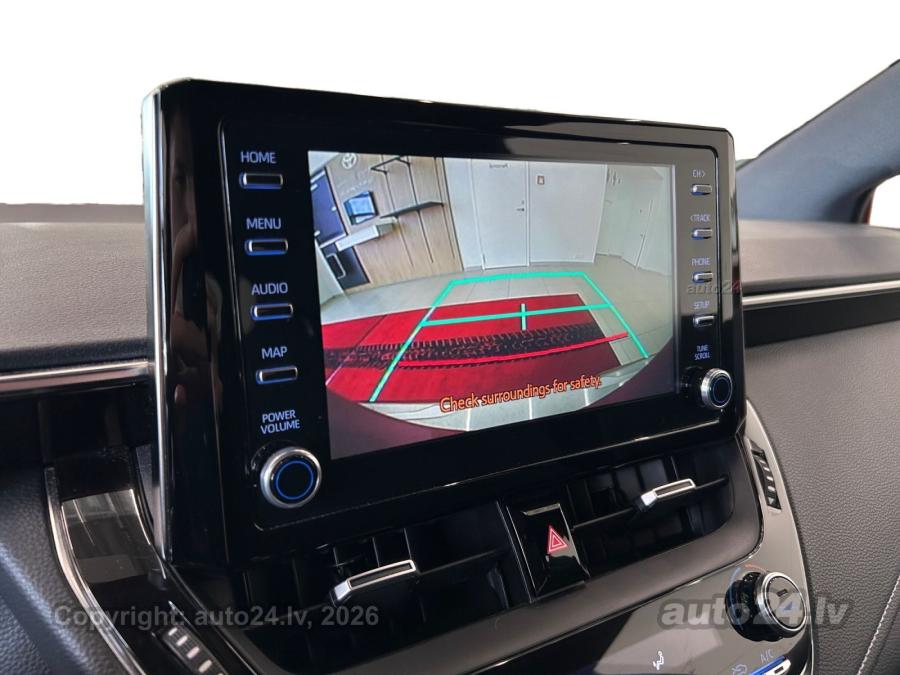 Red Toyota Corolla 2019 in Parnu, with an engine capacity of 1.80 L and mileage of 36 thousand km for 18500 €, photo 15 on AUTOMOTO.COM.LV