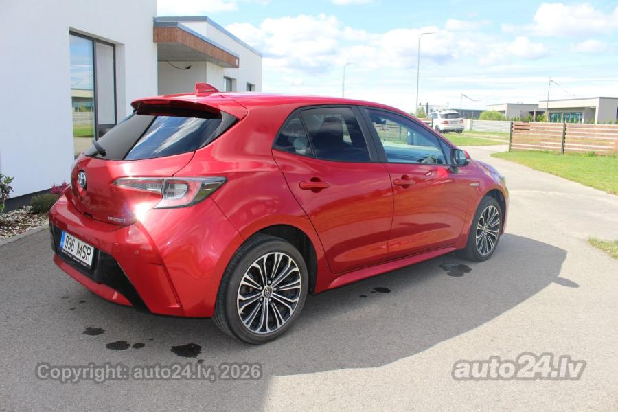 Sarkans Toyota Corolla 2019 Tallina, ar dzinēja tilpumu 1.80 L un nobraukumu 0 tūkst. km par 17900 €, foto 6 vietnē AUTOMOTO.COM.LV