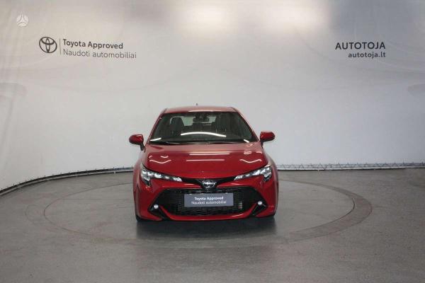 Sarkans Toyota Corolla 2020 Kauņa, ar dzinēja tilpumu 1.20 L un nobraukumu 74 tūkst. km par 16500 €, foto 5 vietnē AUTOMOTO.COM.LV
