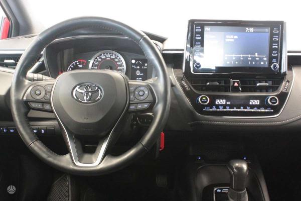 Sarkans Toyota Corolla 2020 Kauņa, ar dzinēja tilpumu 1.20 L un nobraukumu 74 tūkst. km par 16500 €, foto 9 vietnē AUTOMOTO.COM.LV