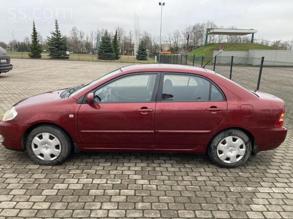 Красный Тойота Королла 2005 в Елгава, объемом двигателя 1.60 л и пробегом 151 тыс. км за 2000 €, фото 1 на AUTOMOTO.COM.LV