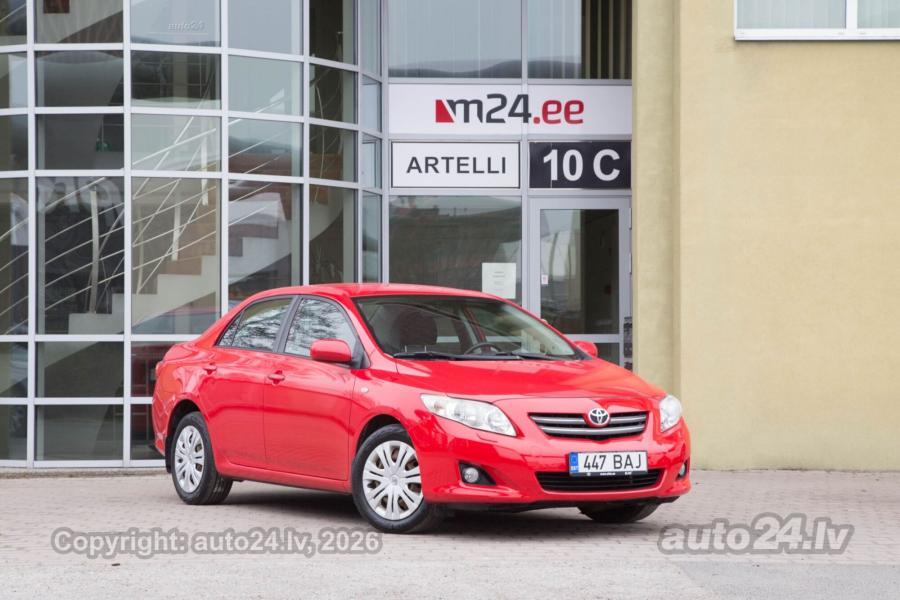 Sarkans Toyota Corolla 2007 Tallina, ar dzinēja tilpumu 1.60 L un nobraukumu 192 tūkst. km par 3690 €, foto 1 vietnē AUTOMOTO.COM.LV