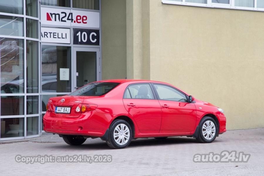 Sarkans Toyota Corolla 2007 Tallina, ar dzinēja tilpumu 1.60 L un nobraukumu 192 tūkst. km par 3690 €, foto 5 vietnē AUTOMOTO.COM.LV