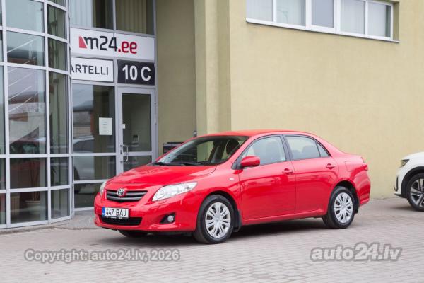 Red Toyota Corolla 2007 in Tallinn, with an engine capacity of 1.60 L and mileage of 192 thousand km for 3690 €, photo 5 on AUTOMOTO.COM.LV