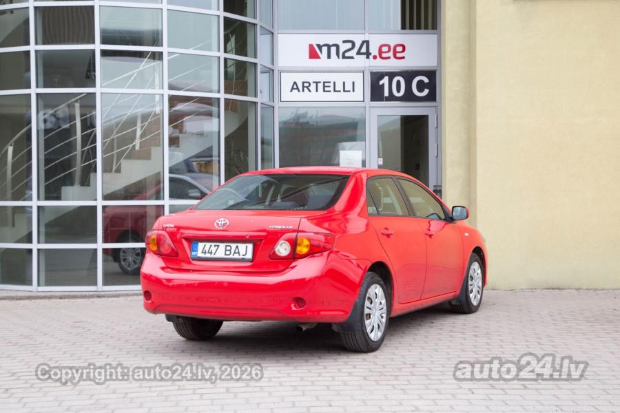 Sarkans Toyota Corolla 2007 Tallina, ar dzinēja tilpumu 1.60 L un nobraukumu 192 tūkst. km par 3690 €, foto 9 vietnē AUTOMOTO.COM.LV