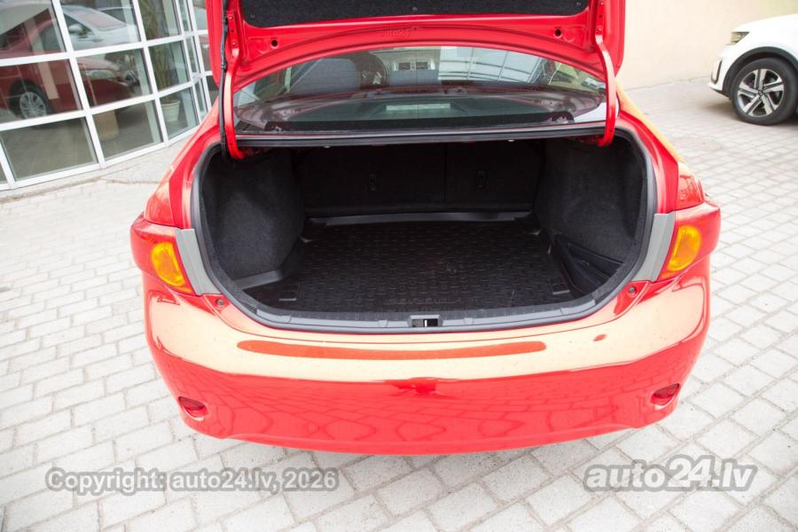 Sarkans Toyota Corolla 2007 Tallina, ar dzinēja tilpumu 1.60 L un nobraukumu 192 tūkst. km par 3690 €, foto 10 vietnē AUTOMOTO.COM.LV