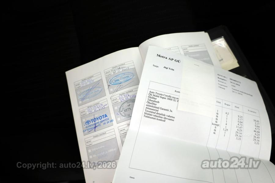 Красный Тойота Королла 2007 в Таллин, объемом двигателя 1.60 л и пробегом 262 тыс. км за 1999 €, фото 9 на AUTOMOTO.COM.LV