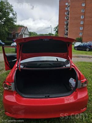 Sarkans Toyota Corolla 2013 Rīga, ar dzinēja tilpumu 1.60 L un nobraukumu 206 tūkst. km par 4750 €, foto 11 vietnē AUTOMOTO.COM.LV