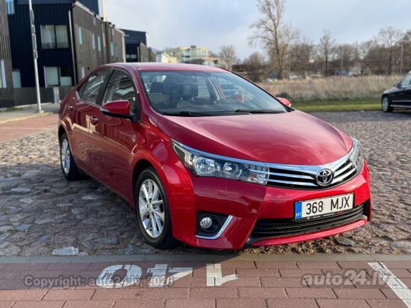 Red Toyota Corolla 2015 in Tallinn, with an engine capacity of 1.60 L and mileage of 139 thousand km for 9800 €, photo 1 on AUTOMOTO.COM.LV