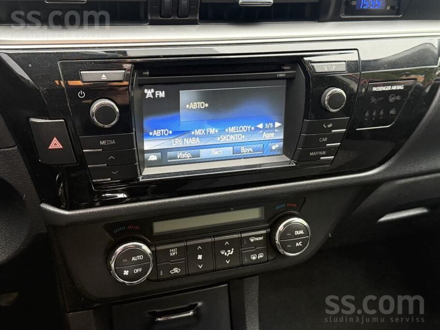 Red Toyota Corolla 2015 in Riga, with an engine capacity of 1.40 L and mileage of 199 thousand km for 6450 €, photo 27 on AUTOMOTO.COM.LV