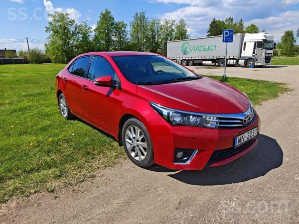Sarkans Toyota Corolla 2015 Bauska, ar dzinēja tilpumu 1.40 L un nobraukumu 199 tūkst. km par 5800 €, foto 7 vietnē AUTOMOTO.COM.LV