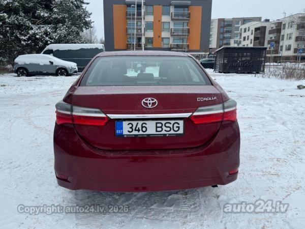 Sarkans Toyota Corolla 2016 Tallina, ar dzinēja tilpumu 1.40 L un nobraukumu 241 tūkst. km par 7500 €, foto 2 vietnē AUTOMOTO.COM.LV