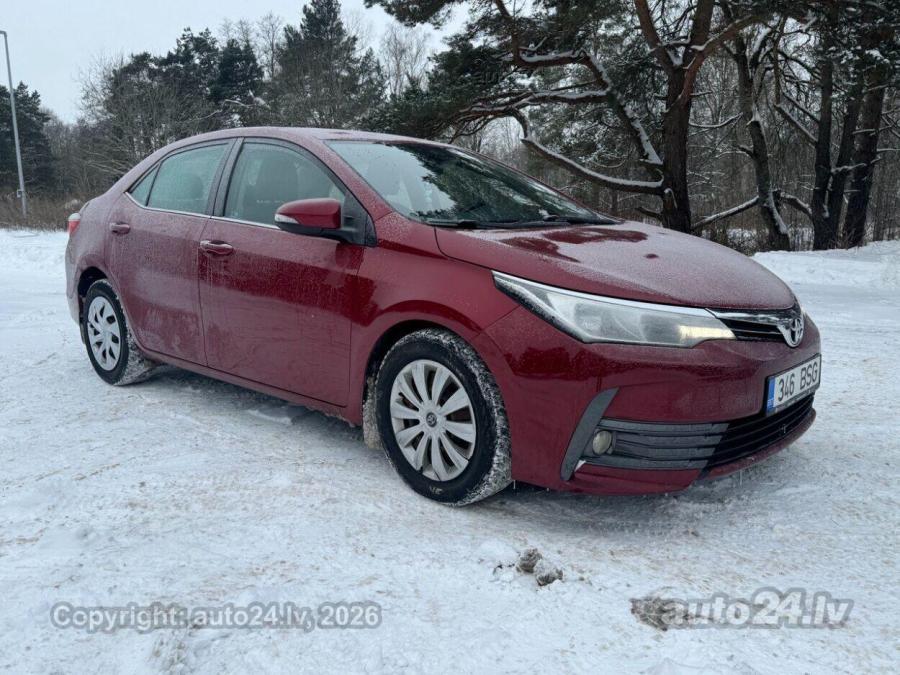 Red Toyota Corolla 2016 in Tallinn, with an engine capacity of 1.40 L and mileage of 241 thousand km for 7500 €, photo 3 on AUTOMOTO.COM.LV