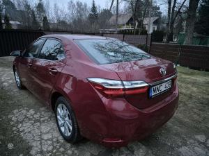 Sarkans Toyota Corolla 2016 Viļņa, ar dzinēja tilpumu 1.60 L un nobraukumu 146 tūkst. km par 9200 €, foto 11 vietnē AUTOMOTO.COM.LV