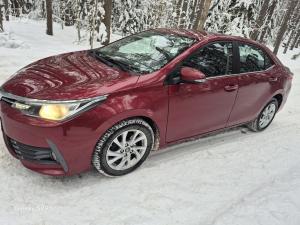 Sarkans Toyota Corolla 2016 Viļņa, ar dzinēja tilpumu 1.60 L un nobraukumu 146 tūkst. km par 9200 €, foto  vietnē AUTOMOTO.COM.LV