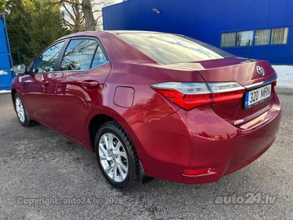 Sarkans Toyota Corolla 2017 Paide, ar dzinēja tilpumu 1.60 L un nobraukumu 115 tūkst. km par 11390 €, foto 4 vietnē AUTOMOTO.COM.LV