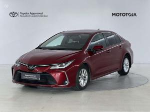 Sarkans Toyota Corolla 2019 Viļņa, ar dzinēja tilpumu 1.60 L un nobraukumu 68 tūkst. km par 15900 €, foto  vietnē AUTOMOTO.COM.LV