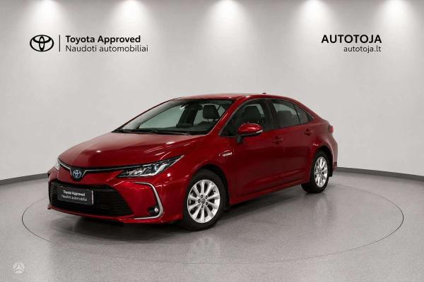 Sarkans Toyota Corolla 2020 Kauņa, ar dzinēja tilpumu 1.80 L un nobraukumu 142 tūkst. km par 17500 €, foto 1 vietnē AUTOMOTO.COM.LV
