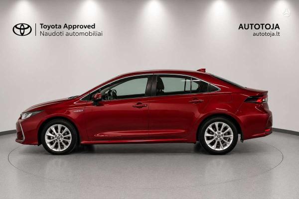 Sarkans Toyota Corolla 2020 Kauņa, ar dzinēja tilpumu 1.80 L un nobraukumu 142 tūkst. km par 17500 €, foto 3 vietnē AUTOMOTO.COM.LV