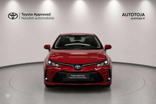 Sarkans Toyota Corolla 2020 Kauņa, ar dzinēja tilpumu 1.80 L un nobraukumu 142 tūkst. km par 17500 €, foto 5 vietnē AUTOMOTO.COM.LV