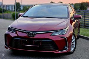 Sarkans Toyota Corolla 2020 Viļņa, ar dzinēja tilpumu 1.60 L un nobraukumu 146 tūkst. km par 12300 €, foto 6 vietnē AUTOMOTO.COM.LV