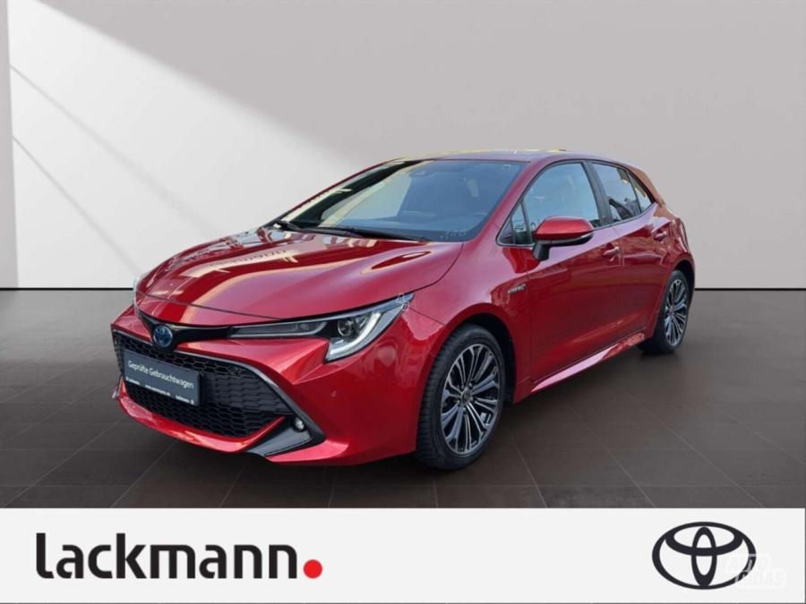 Red Toyota Corolla 2021 in Kaunas, with an engine capacity of 1.80 L and mileage of 60 thousand km for 23317 €, photo 1 on AUTOMOTO.COM.LV