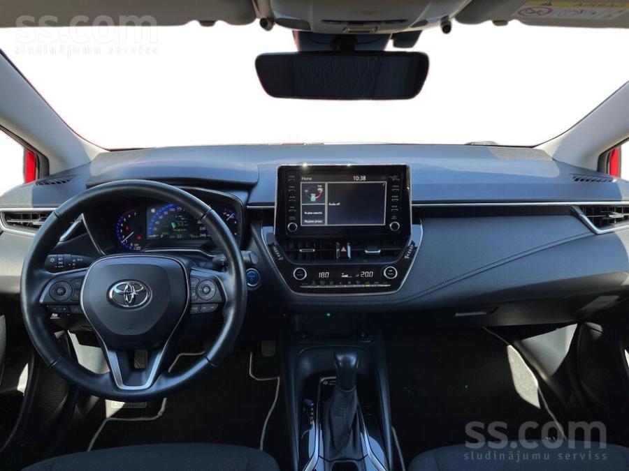 Sarkans Toyota Corolla 2021 Rīga, ar dzinēja tilpumu 1.80 L un nobraukumu 94 tūkst. km par 18990 €, foto 9 vietnē AUTOMOTO.COM.LV