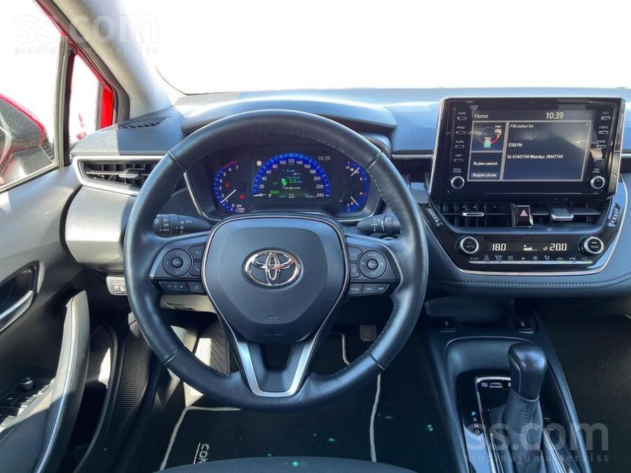 Sarkans Toyota Corolla 2021 Rīga, ar dzinēja tilpumu 1.80 L un nobraukumu 94 tūkst. km par 18990 €, foto 10 vietnē AUTOMOTO.COM.LV