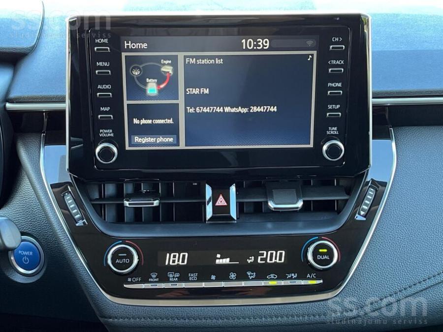 Sarkans Toyota Corolla 2021 Rīga, ar dzinēja tilpumu 1.80 L un nobraukumu 94 tūkst. km par 18990 €, foto 15 vietnē AUTOMOTO.COM.LV