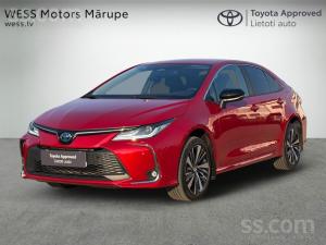 Sarkans Toyota Corolla 2025 Rīga, ar dzinēja tilpumu 1.80 L un nobraukumu 9 tūkst. km par 27990 €, foto  vietnē AUTOMOTO.COM.LV
