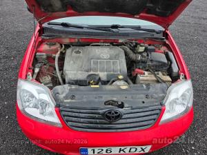 Sarkans Toyota Corolla 2005 Tallina, ar dzinēja tilpumu 1.40 L un nobraukumu 417 tūkst. km par 1100 €, foto 12 vietnē AUTOMOTO.COM.LV