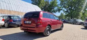 Sarkans Toyota Corolla 2007 Valmiera, ar dzinēja tilpumu 2.00 L un nobraukumu 0 tūkst. km par 1500 €, foto 4 vietnē AUTOMOTO.COM.LV