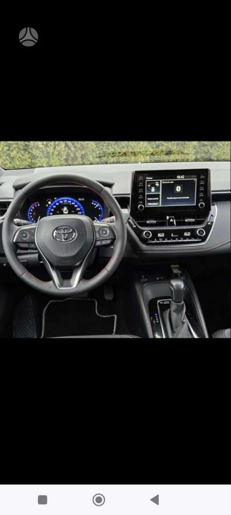 Sarkans Toyota Corolla 2019 Viļņa, ar dzinēja tilpumu 1.99 L un nobraukumu 88 tūkst. km par 18900 €, foto 23 vietnē AUTOMOTO.COM.LV