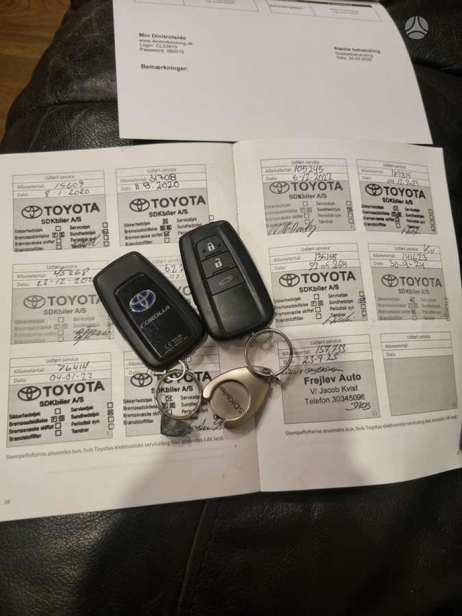 Sarkans Toyota Corolla 2019 Kauņa, ar dzinēja tilpumu 1.80 L un nobraukumu 163 tūkst. km par 14900 €, foto 15 vietnē AUTOMOTO.COM.LV