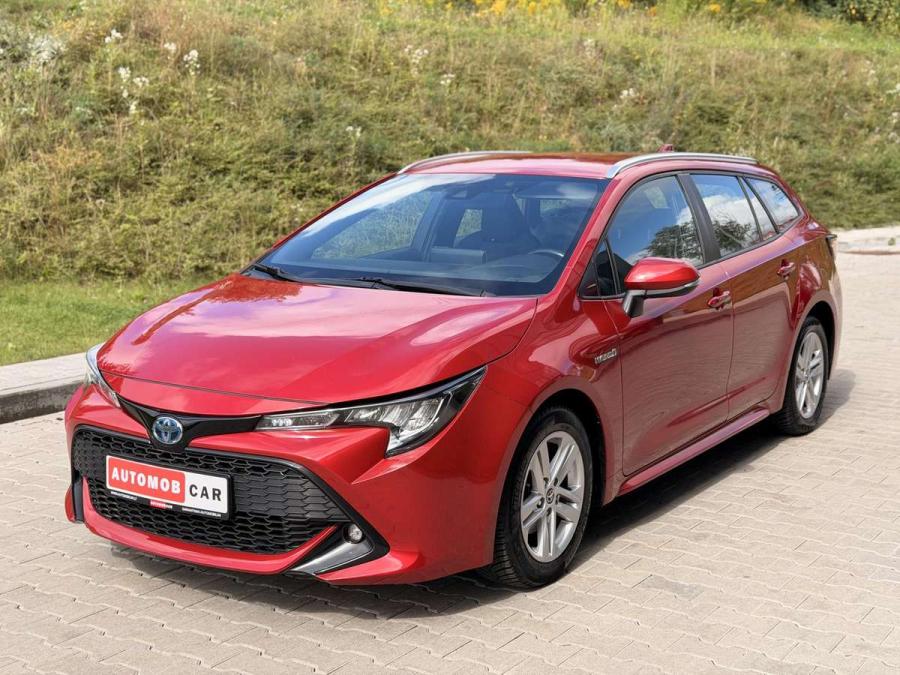 Sarkans Toyota Corolla 2019 Viļņa, ar dzinēja tilpumu 1.80 L un nobraukumu 123 tūkst. km par 17350 €, foto 1 vietnē AUTOMOTO.COM.LV